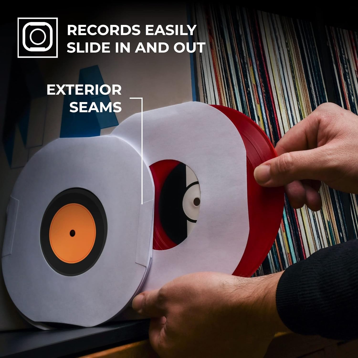 Vinyl Inner Sleeves | Protect Your Collection | Big Fudge