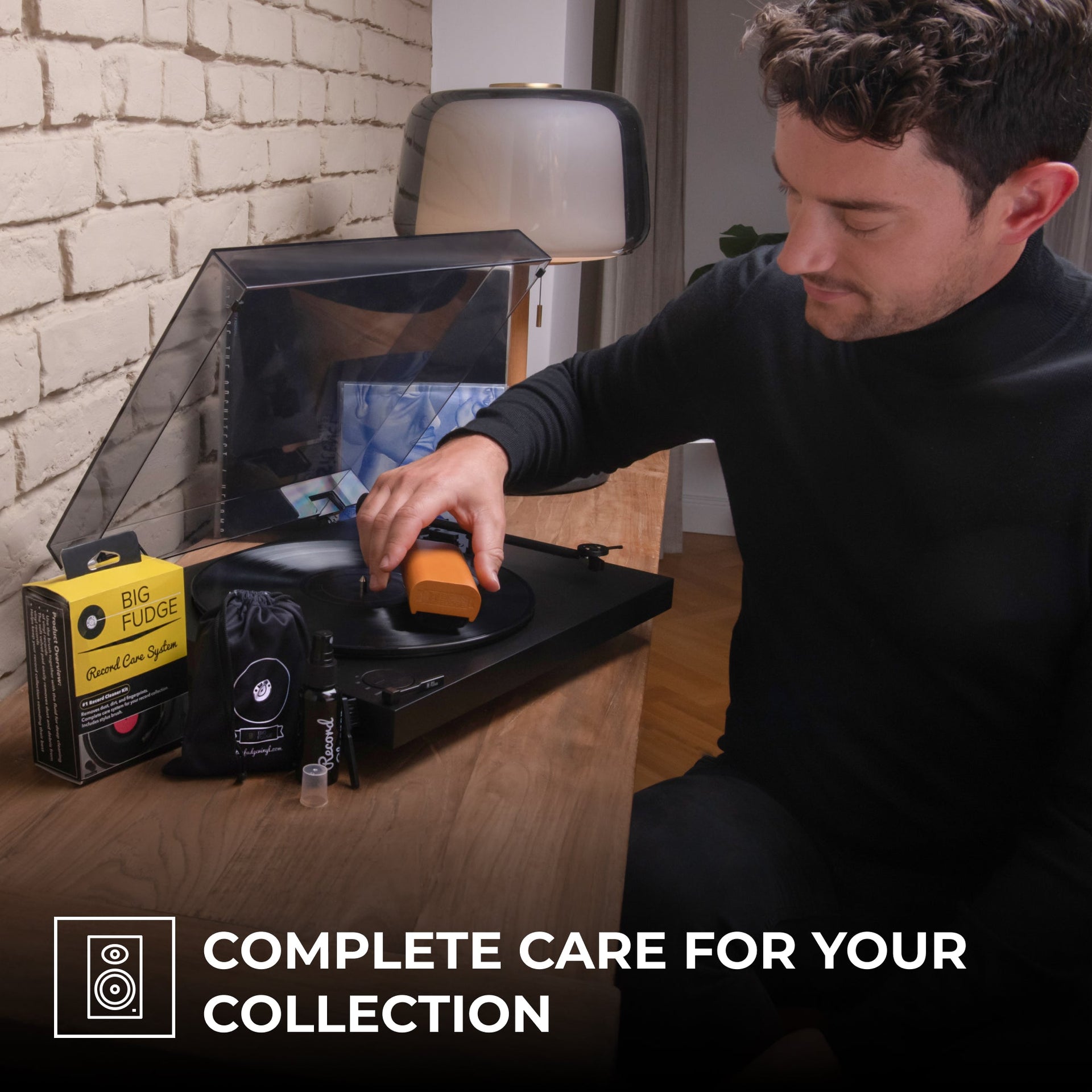 Vinyl Record Cleaning Solution | 4-in-1 Record Care Kit